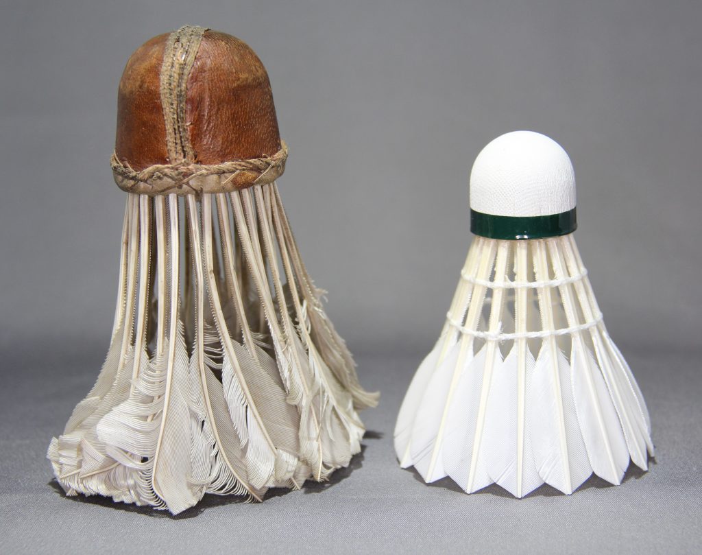 Leather Base Battledore Shuttlecock - The Badminton Museum