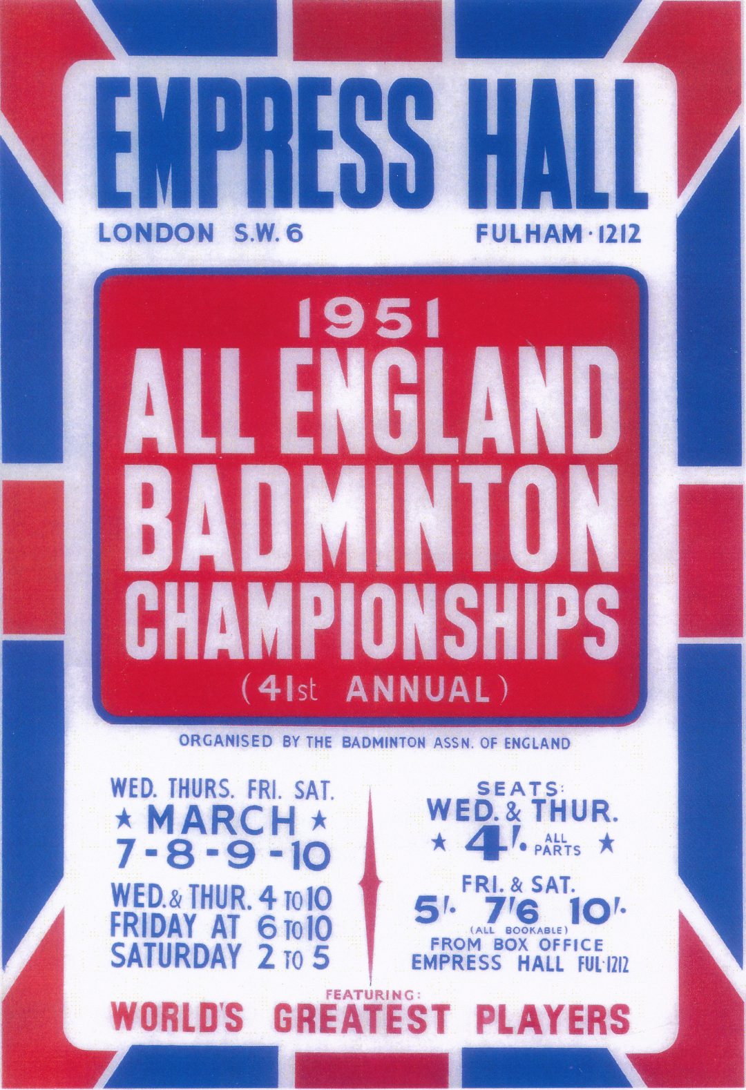The History of the All-England Badminton Championships - The Badminton ...