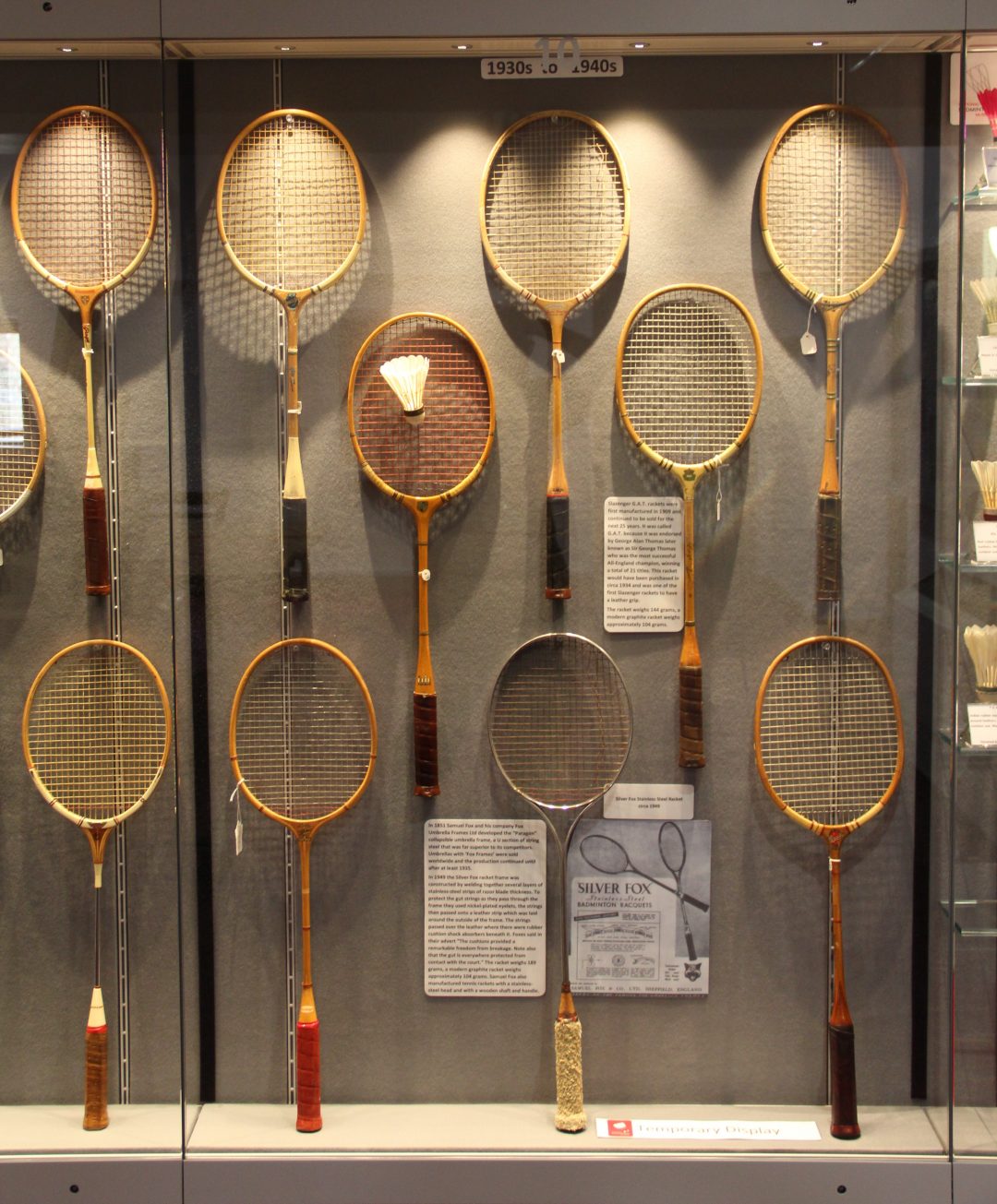 From Umbrellas to Badminton Rackets. - The Badminton Museum