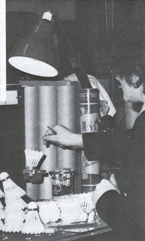 The History of Reinforced Shuttlecocks Ltd – RSL - The Badminton Museum