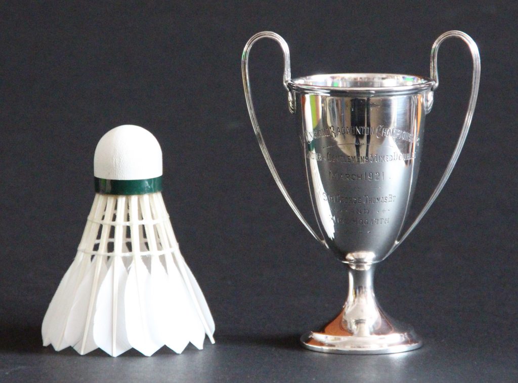 The First All-England Mixed Doubles Trophy from 1899. - The Badminton ...